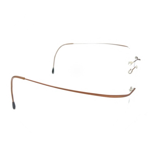Silhouette | Accessories | Silhouette 7395 4 6069 Titanium Brown Rimless Eyeglasses Frames 2 150 ...